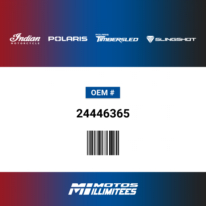 Polaris / Indian Seal Water Pump Cover GM - 24446365 | FortNine Canada