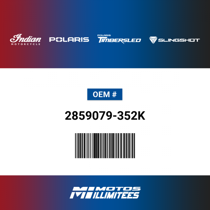 Polaris / Indian Paint Kit Pearl White QT - 2859079-352K | FortNine Canada