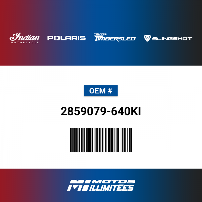 Polaris / Indian Paint Kit-Indian Springfeld Blue QT - 2859079-640KI ...