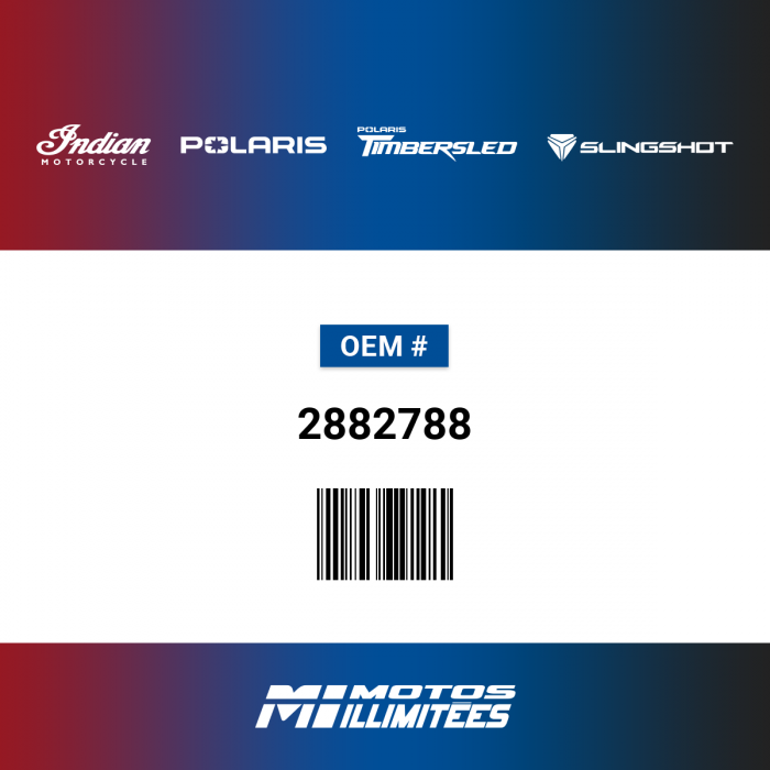 Polaris / Indian K-Tunnel Bag Indy - 2882788 | FortNine Canada