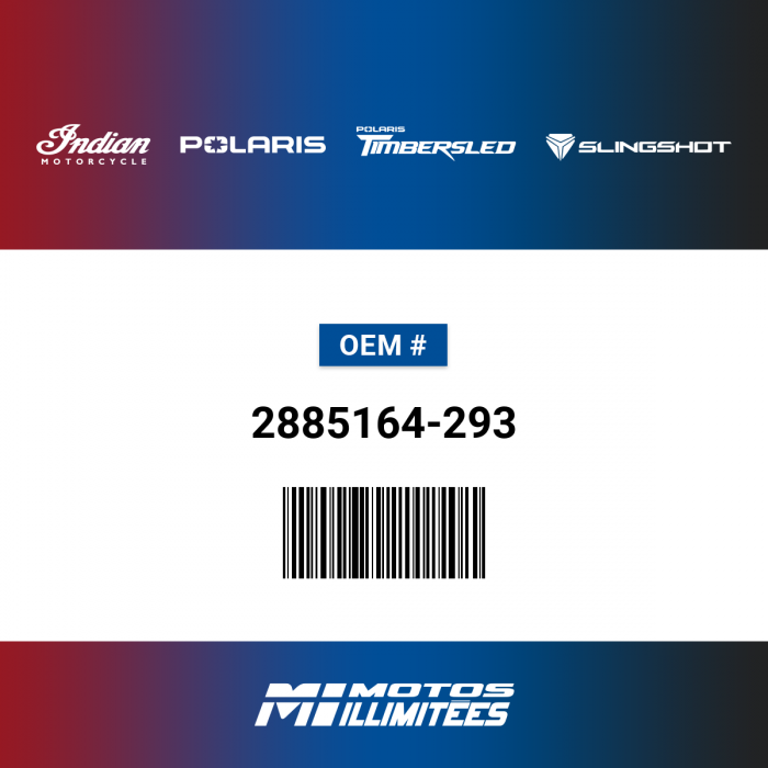 Polaris / Indian Kit-Ski Pro Steer Red - 2885164-293 | FortNine Canada