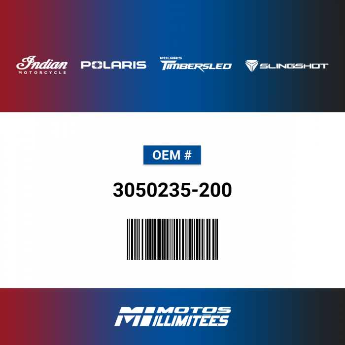 Polaris / Indian Main Jet Kh - 3050235-200 | FortNine Canada