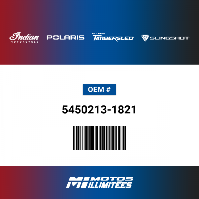 Polaris / Indian Lid-Saddlebag Left Dwtr/BBL/Graphics - 5450213-1821 ...