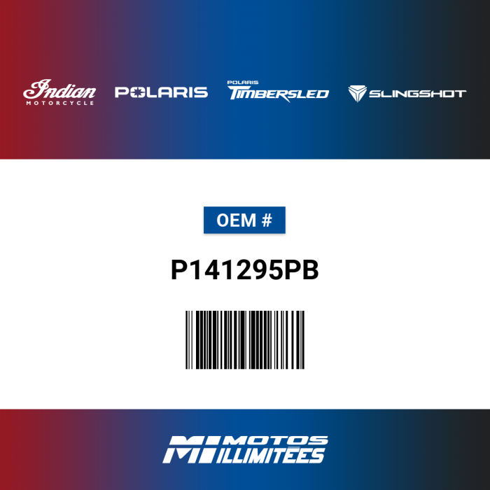 Polaris / Indian XP1K Asylum Roof- Blue - P141295PB | FortNine Canada