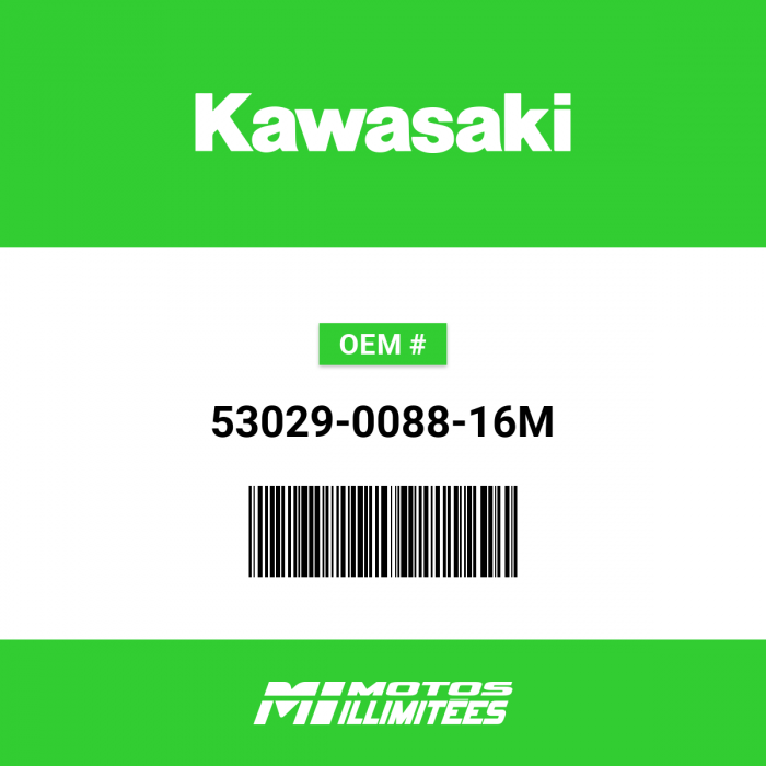 Kawasaki Carrier D.R.Red - 53029-0088-16M | FortNine Canada