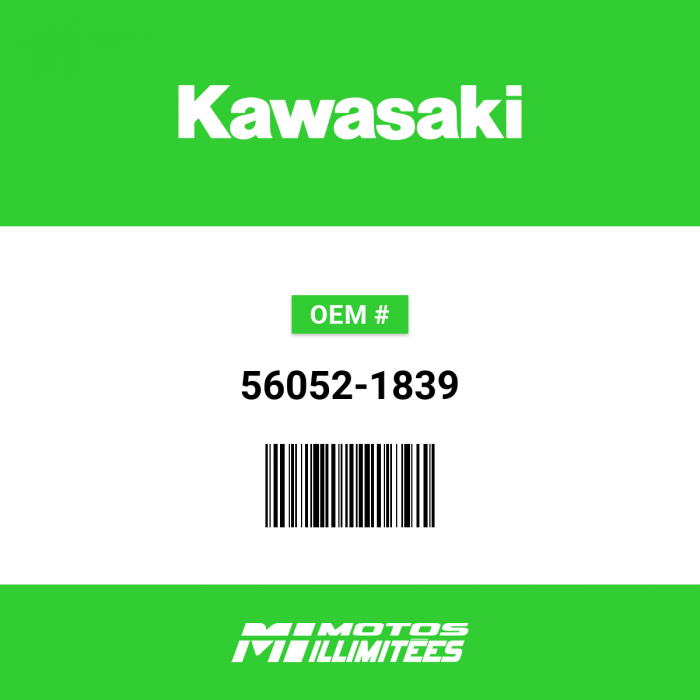 Kawasaki Mark Side Cover, Ninja - 56052-1839 | FortNine Canada