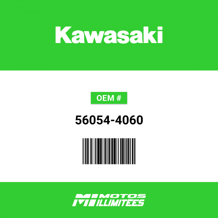 Kawasaki Mark Rear Fender Kawasaki - 56054-4060 | FortNine Canada