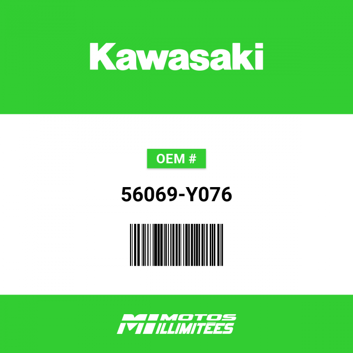 Kawasaki Pattern Front Fender, RH - 56069-Y076 | FortNine Canada