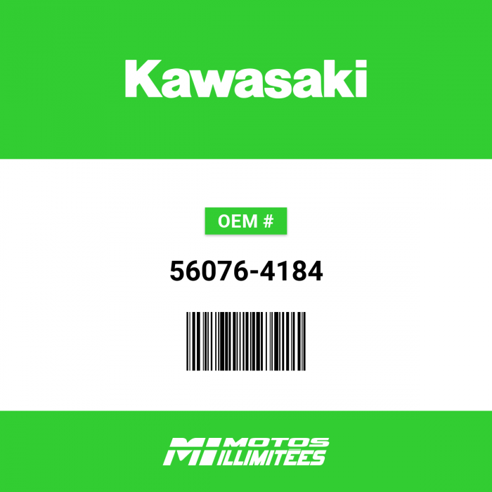 Kawasaki Pattern Rear Fender Right Hand Front - 56076-4184 | FortNine ...