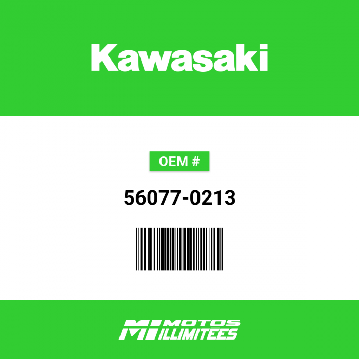 Kawasaki Pattern Rear Fender Left Hand - 56077-0213 | FortNine Canada