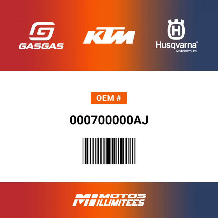 KTM Spare Connector AJ 3-Pins - 000700000AJ | FortNine Canada