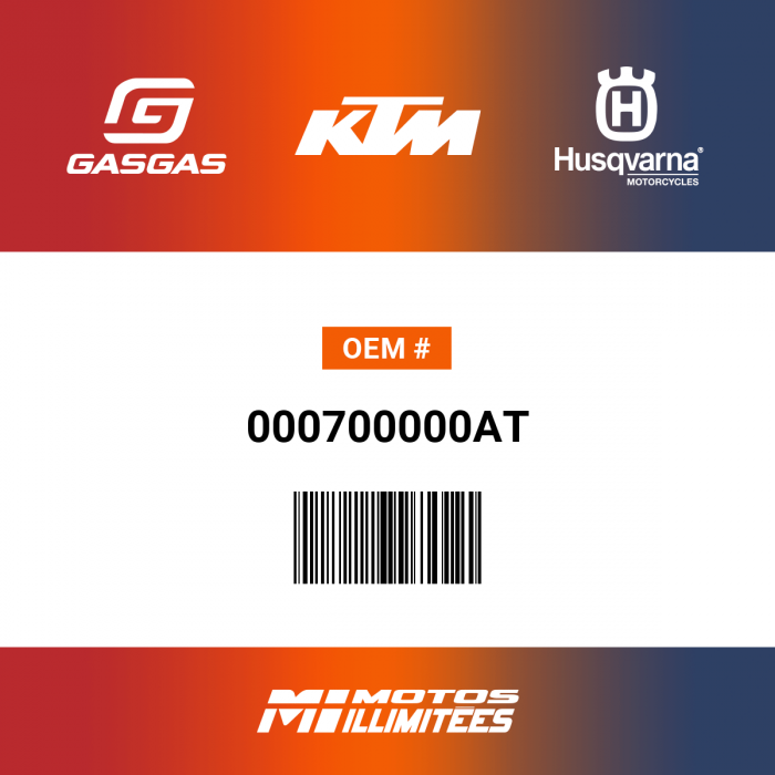 KTM Spare Connector AT 2-Pins - 000700000AT | FortNine Canada