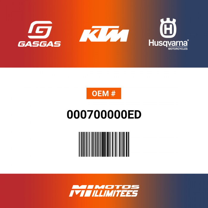 KTM Spare Connector ED 32-Pins - 000700000ED | FortNine Canada