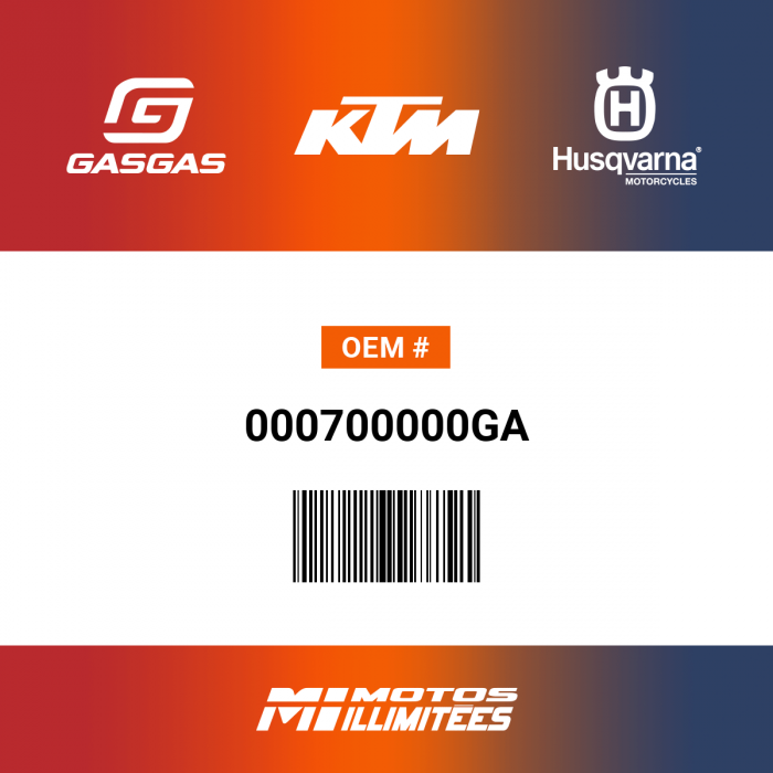 KTM Spare Connector GA 3-Pins - 000700000GA | FortNine Canada
