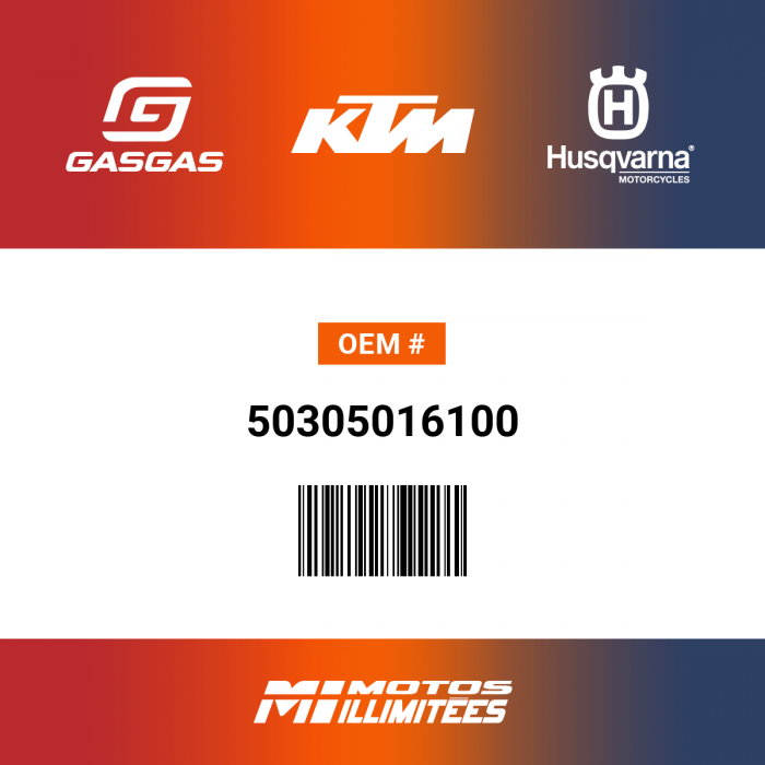 KTM Tension Spring l=62 mm - 50305016100 | FortNine Canada