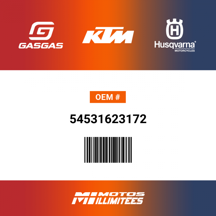 KTM Main Jet 172 Keihin - 54531623172 | FortNine Canada