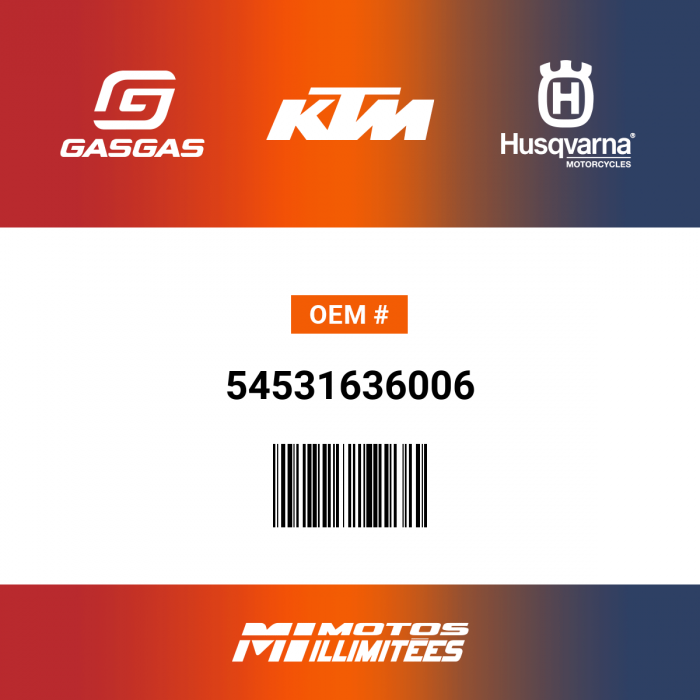 KTM Jet Needle NOZ F Keihin - 54531636006 | FortNine Canada