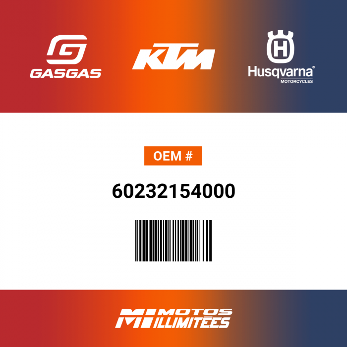 KTM Push Rod Assembly 110 mm - 60232154000 | FortNine Canada