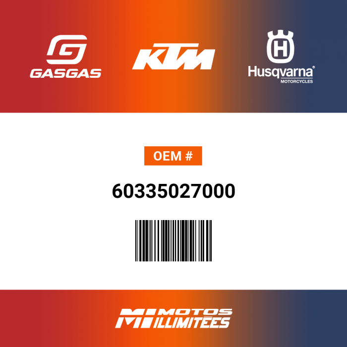 KTM Preformed Hose - 60335027000 | FortNine Canada