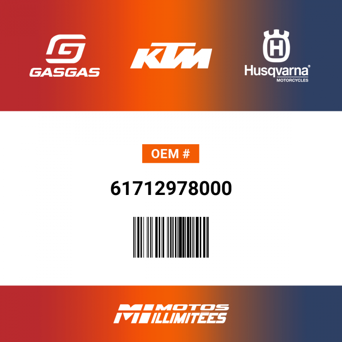KTM Rear Bag - 61712978000 | FortNine Canada