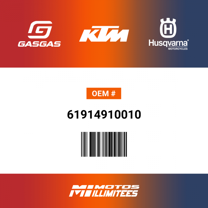 KTM Auxiliary Lamp Bracket - 61914910010 | FortNine Canada