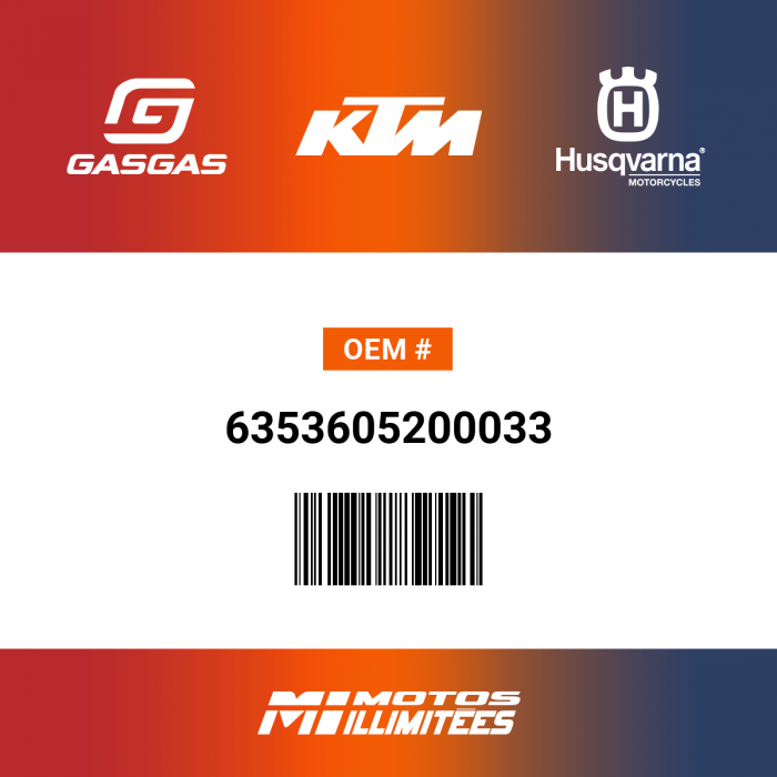 KTM Valve Cover - 6353605200033 | FortNine Canada