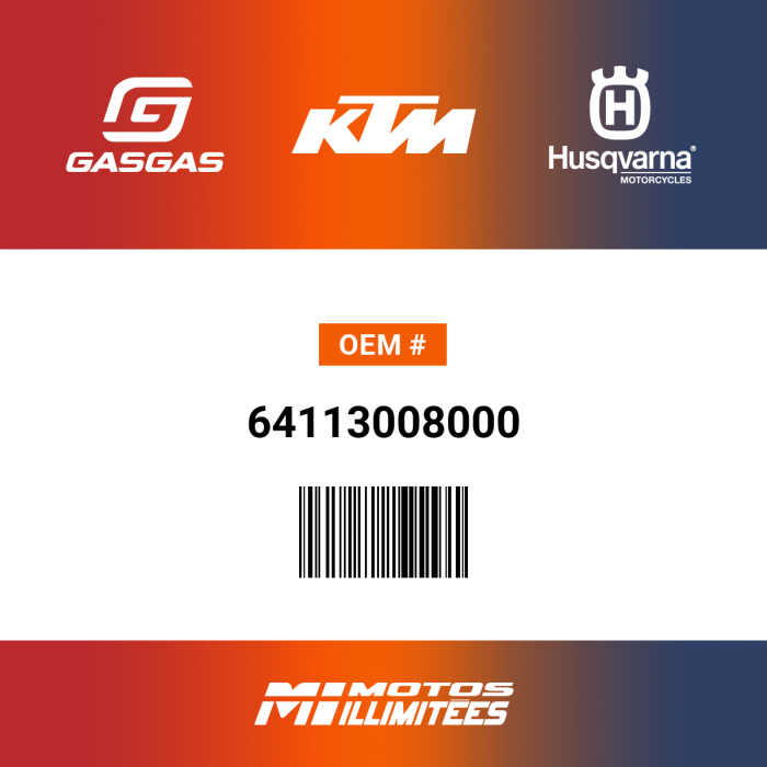 KTM Piston Assembly - 64113008000 | FortNine Canada