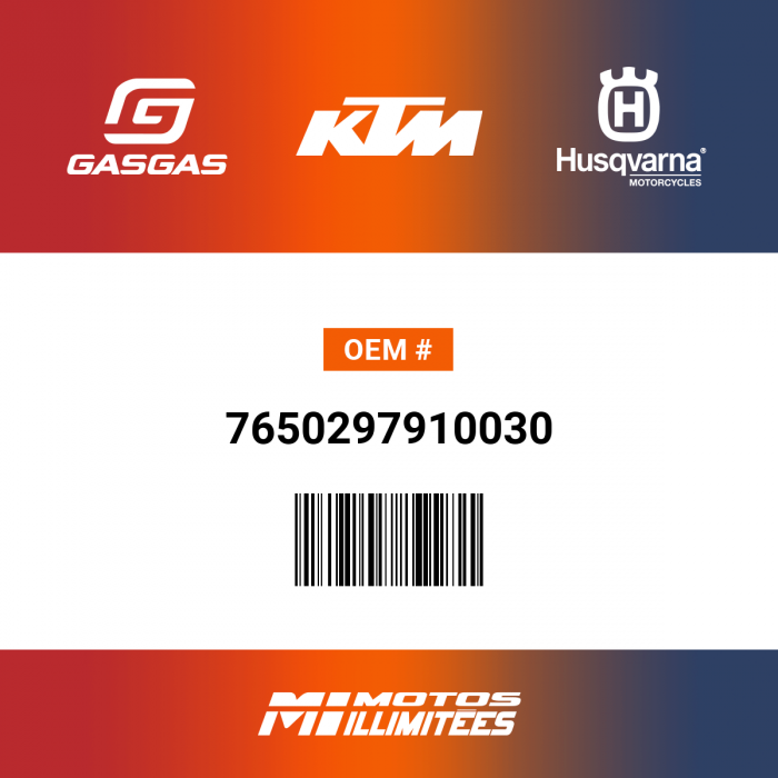 KTM ALU Handguard - 7650297910030 | FortNine Canada