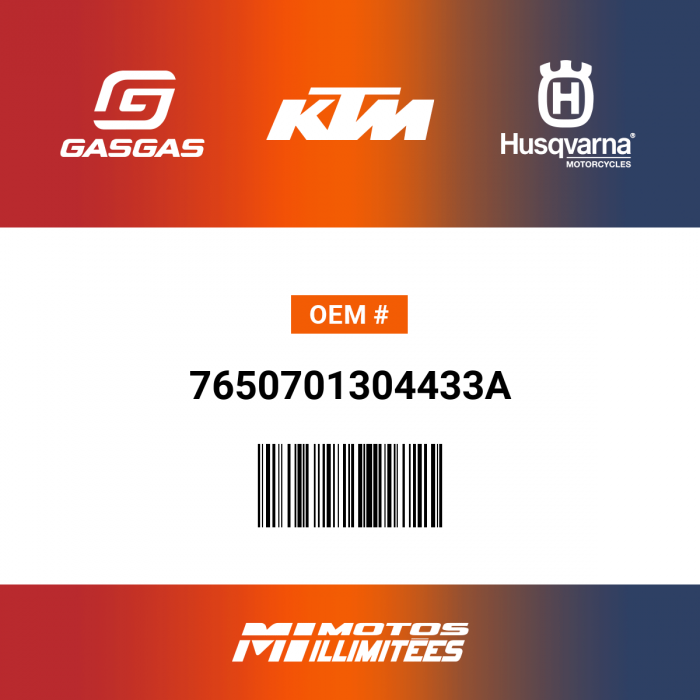 KTM Fuel Tank Black Matt - 7650701304433A | FortNine Canada