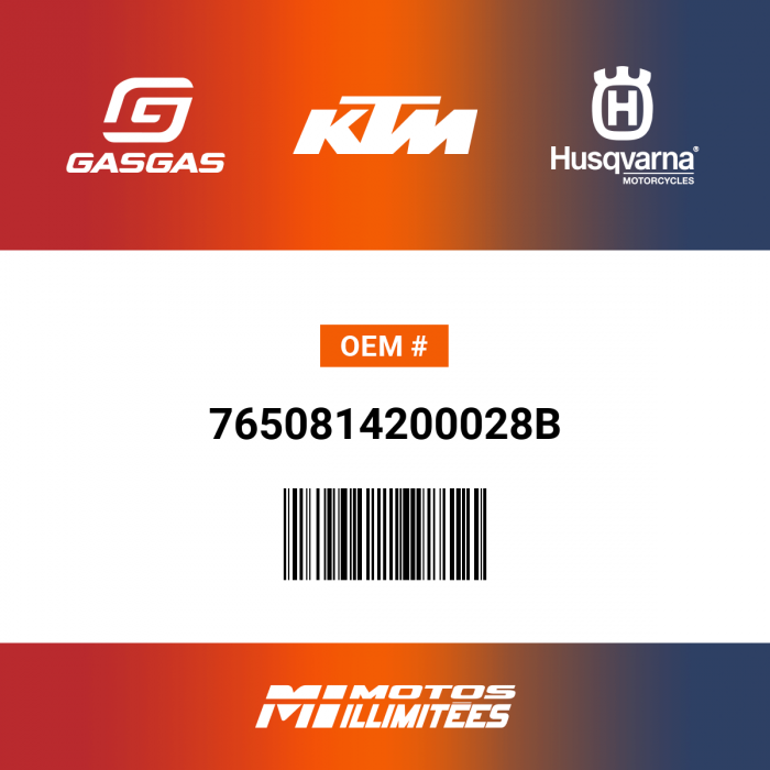 KTM Side Cover R/S 14 - 7650814200028B | FortNine Canada