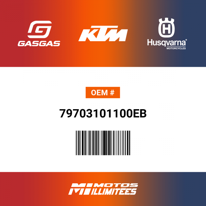 KTM Frame 797T1 - 79703101100EB | FortNine Canada