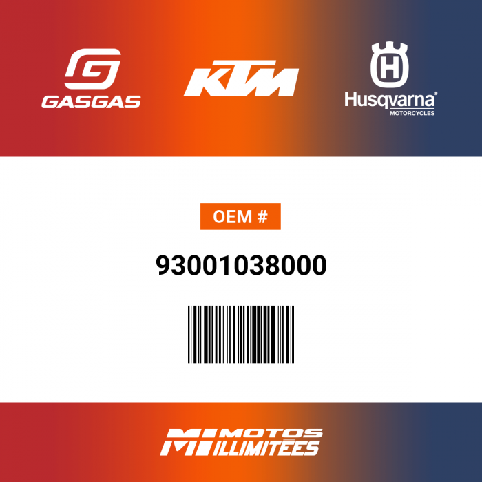 KTM Handlebar Clamp - 93001038000 | FortNine Canada