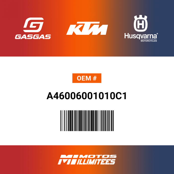 KTM Air Filter Box Front Part - A46006001010C1 | FortNine Canada