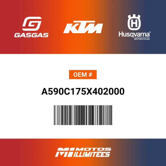 KTM Fork XC-F 250 / EX 250F 2024 - A590C175X402000 | FortNine Canada