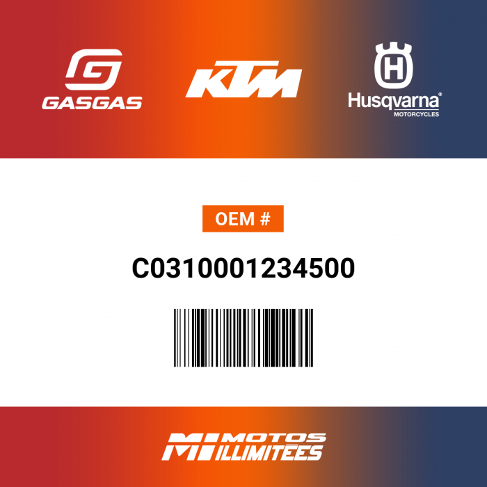 KTM Spring Band Clamp STD DN38 - C0310001234500 | FortNine Canada