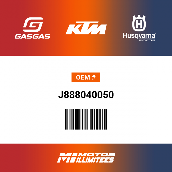KTM Woodruff KEY 4X5X13 - J888040050 | FortNine Canada