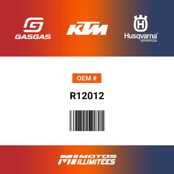 KTM / GasGas / Husqvarna Ball Joint Bearing Kit Top 12 mm - R12012 ...