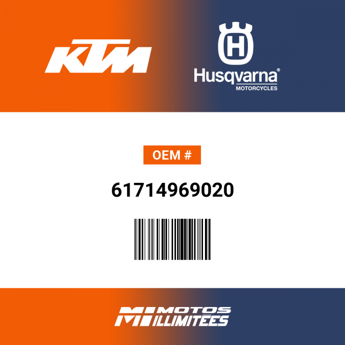 KTM / Husqvarna Display Protection Sticker - 61714969020 | FortNine Canada