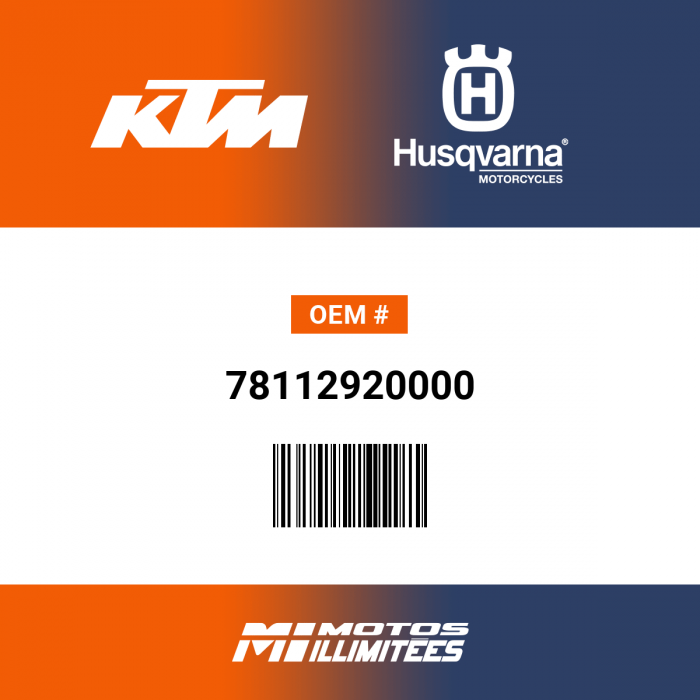 KTM / Husqvarna Hour Meter KTM - 78112920000 | FortNine Canada