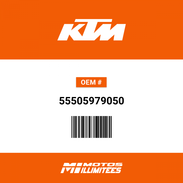 KTM End Cap - 55505979050 | FortNine Canada