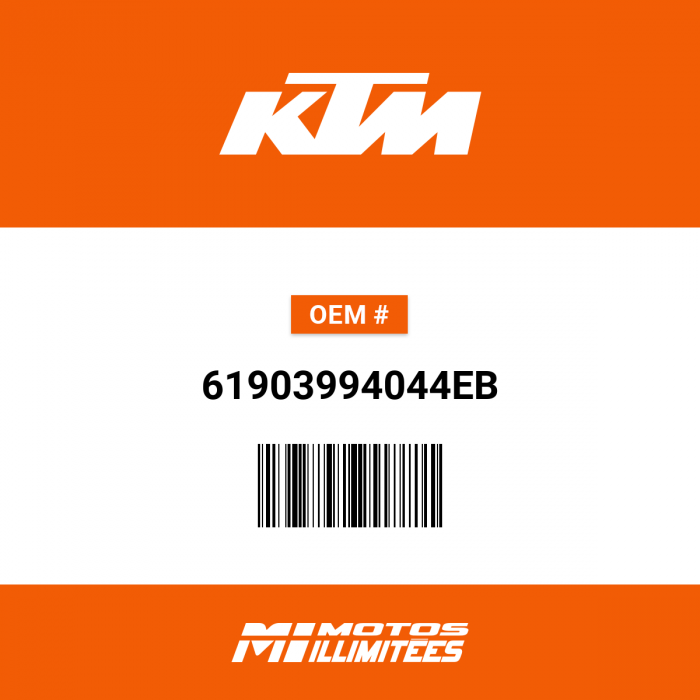 KTM Frame Protection Set - 61903994044EB | FortNine Canada