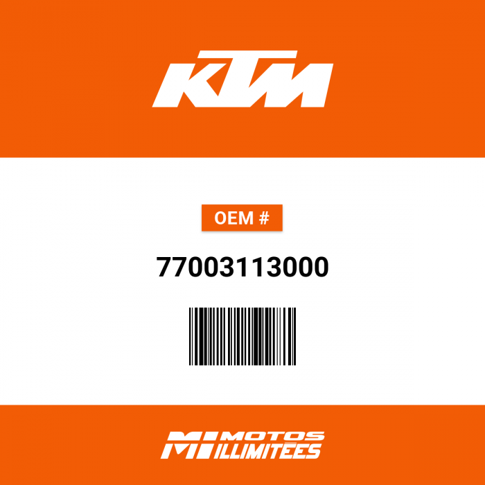 KTM Reinforcing B. 250 SX-F 07 - 77003113000 | FortNine