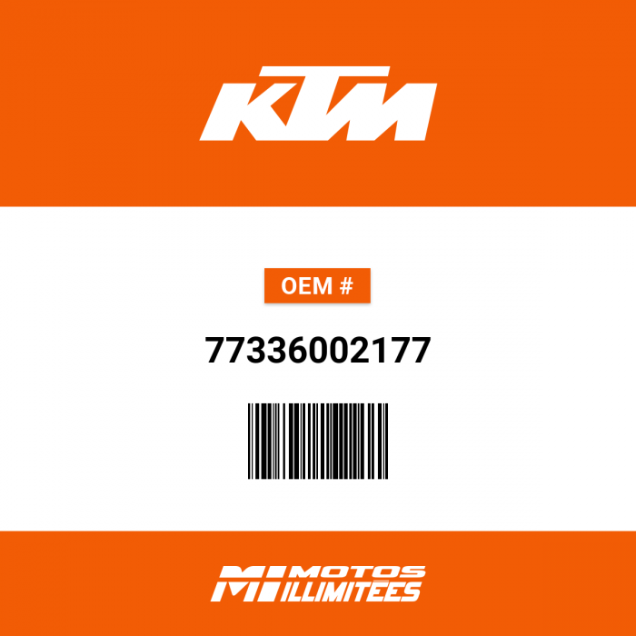 KTM Tensioner Rail Complete 07 - 77336002177 | FortNine Canada