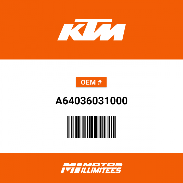 KTM Exhaust Valve - A64036031000 | FortNine Canada