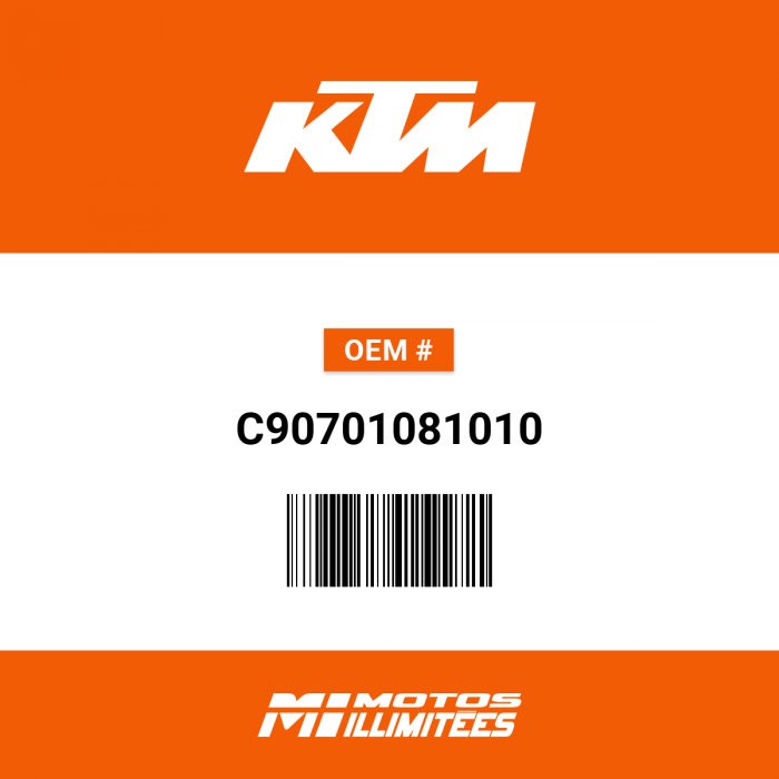 KTM Stearing Head Repair Kit - C90701081010 | FortNine