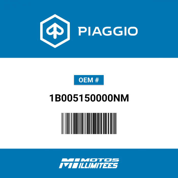 Piaggio Front Cover - 1B005150000NM | FortNine Canada