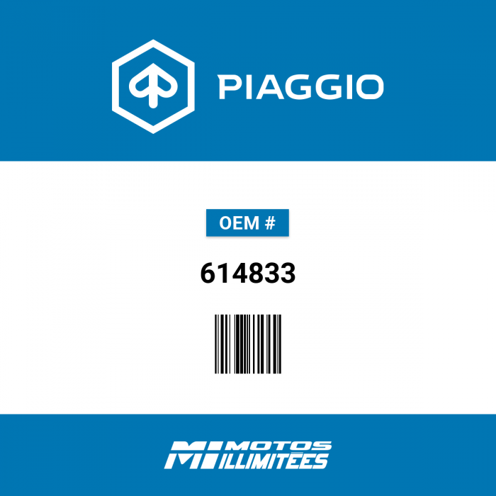 Piaggio Bumper Rear - 614833 | FortNine Canada