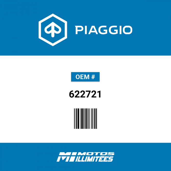 Piaggio Decal for Emissions - 622721 | FortNine Canada