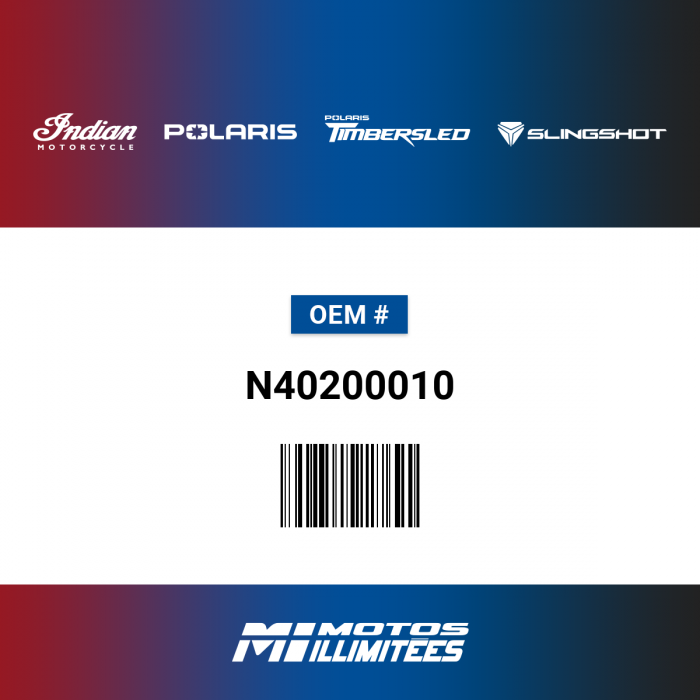 Polaris / Indian Revb Drv Spkt Assembly Black - N40200010 | FortNine Canada