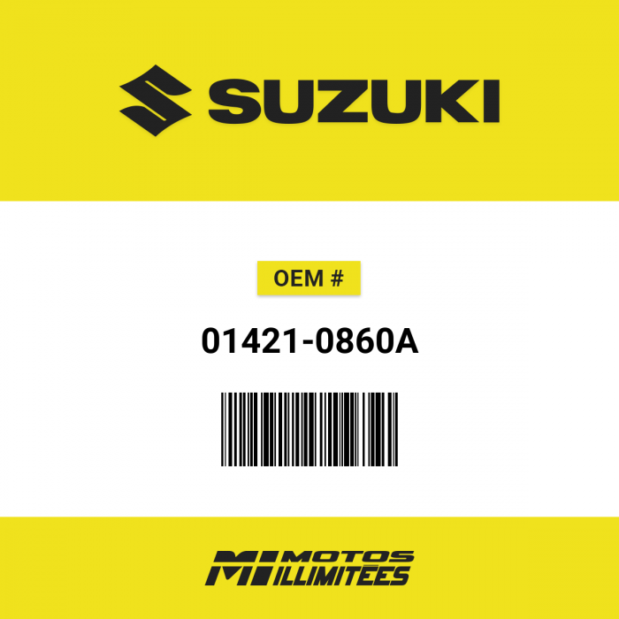 Suzuki Bolt Stud - 01421-0860A | FortNine Canada